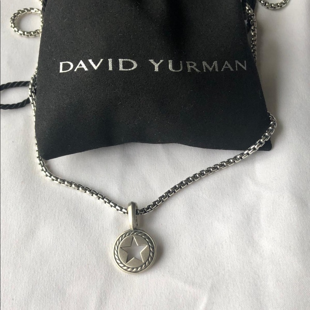 David Yurman Texas Star Pendant Amulet - Gem